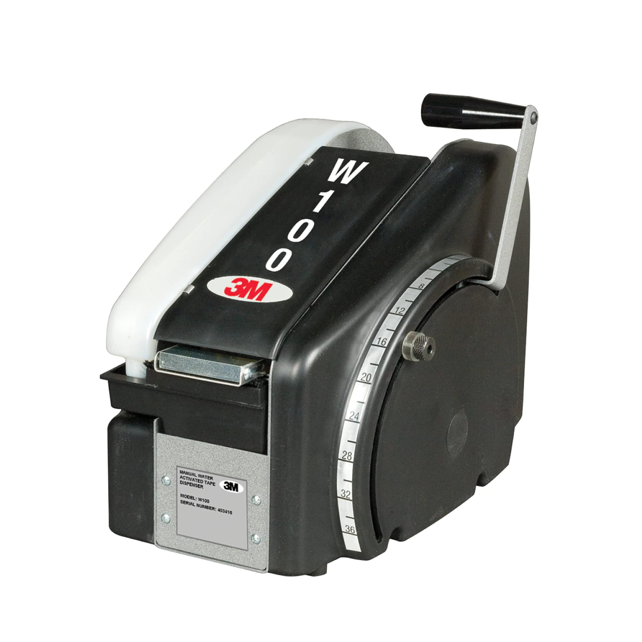 3M W100 Manual Water Activated Tape Dispenser - PakGizmo